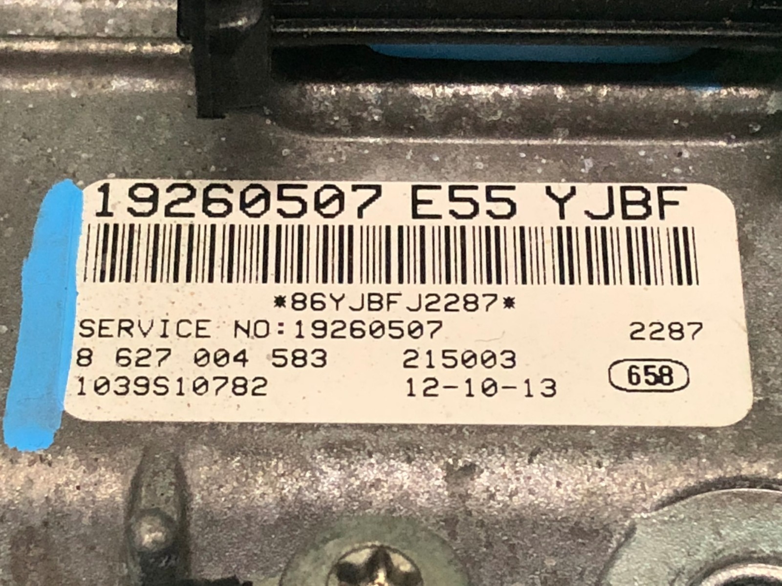 06-08 CADILLAC CTS SRX ECU CONTROL MODULE PCM ECM 19260507 YJBF 8 627 ...