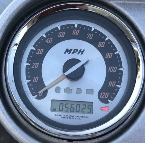 2009 Harley Road Glide CVO Speedometer Gauge Assembly 56K ALUMINUM ...