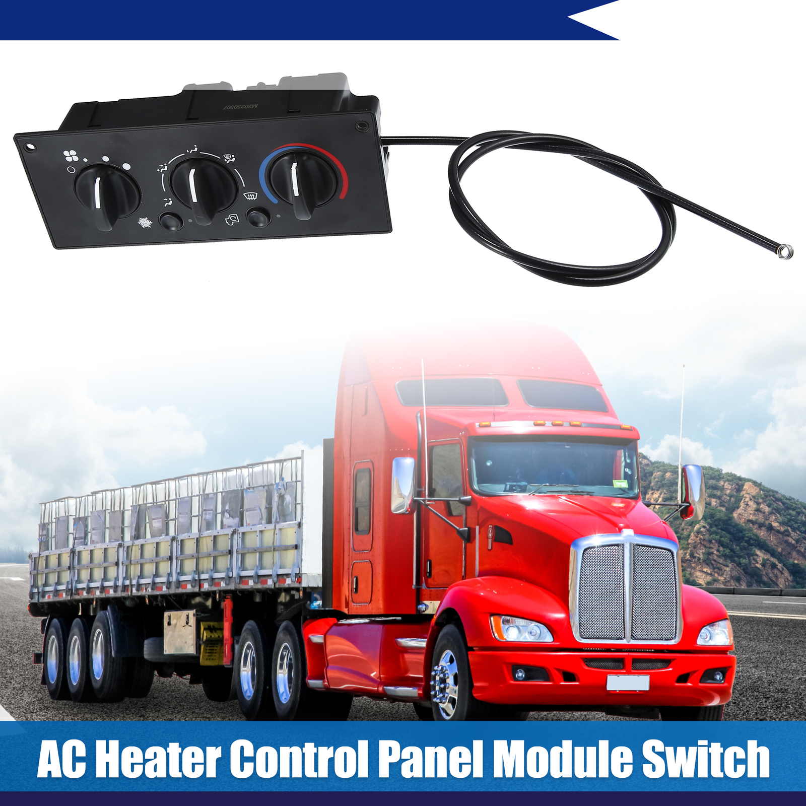 A/C Heater Climate Control Panel Switch fits for Kenworth C500 T300 ...