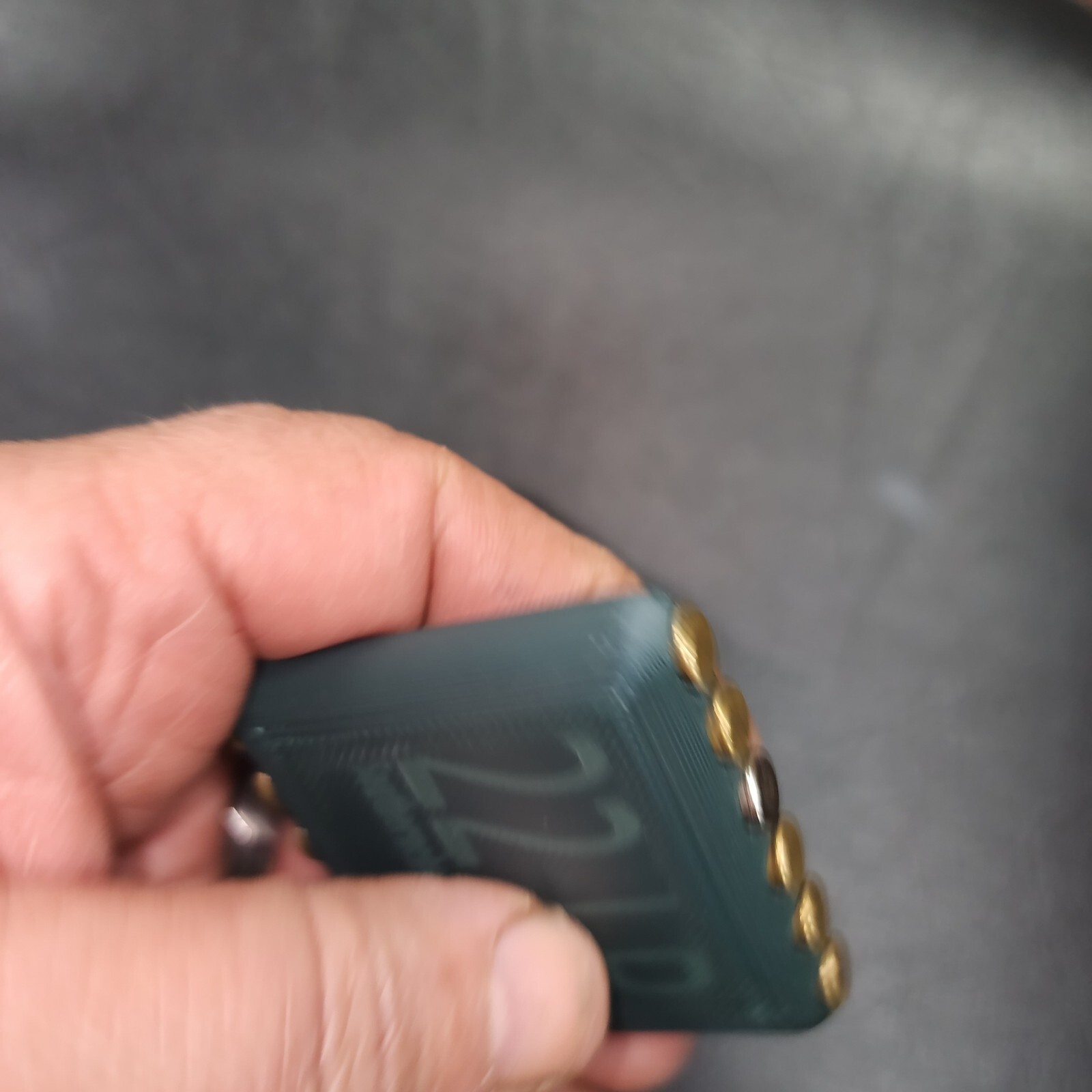 22lr ammo holder For EDC . OD Green Holds 12 Lr Shells In A Compact ...