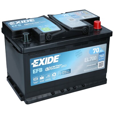 Exide EFB EL700 70Ah 760A Autobatterie Starterbatterie L3 | eBay.de