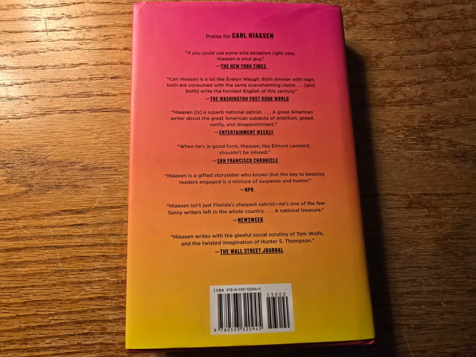 Fever Beach by Carl Hiaasen (2025) First Edition Hardcover Novel signed ...