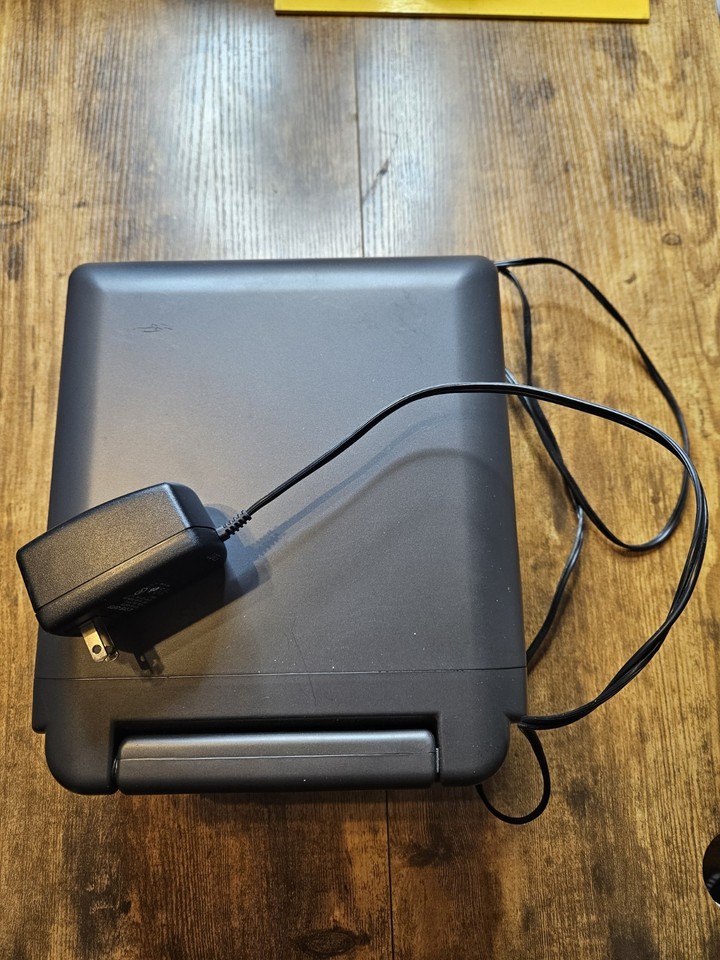 WORKS Audiovox Portable VHS Video Tape Player 4" LCD Monitor VBP1000S ...