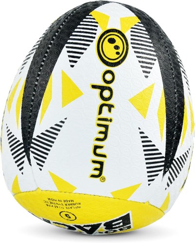 Optimum Rugby Bounce Back Solo Skills Ball - Balanced, Responsive, 3 ...
