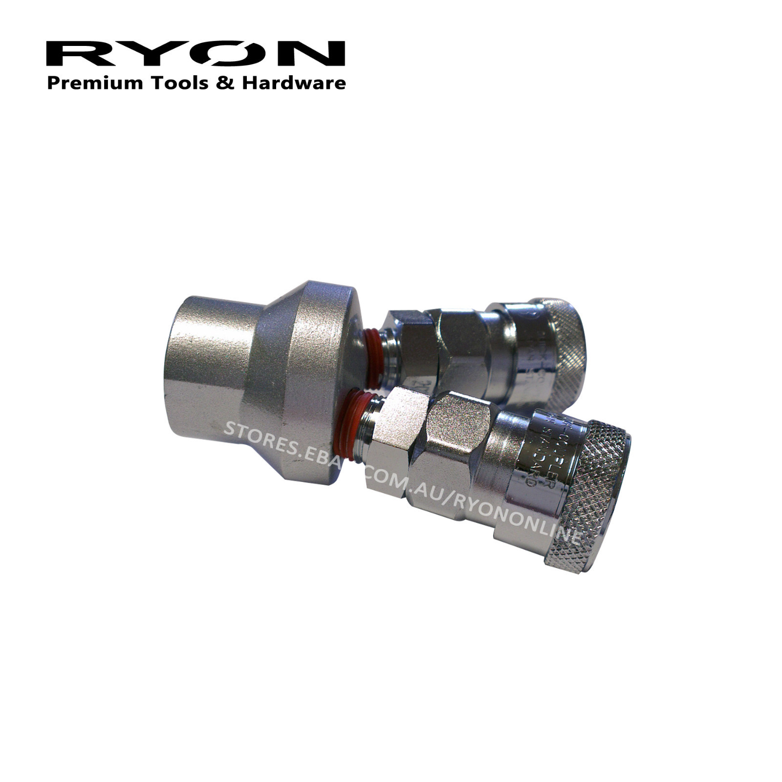 Air Coupler 2 Way Air Fitting Nitto Style Quick Connect Coupling Air ...