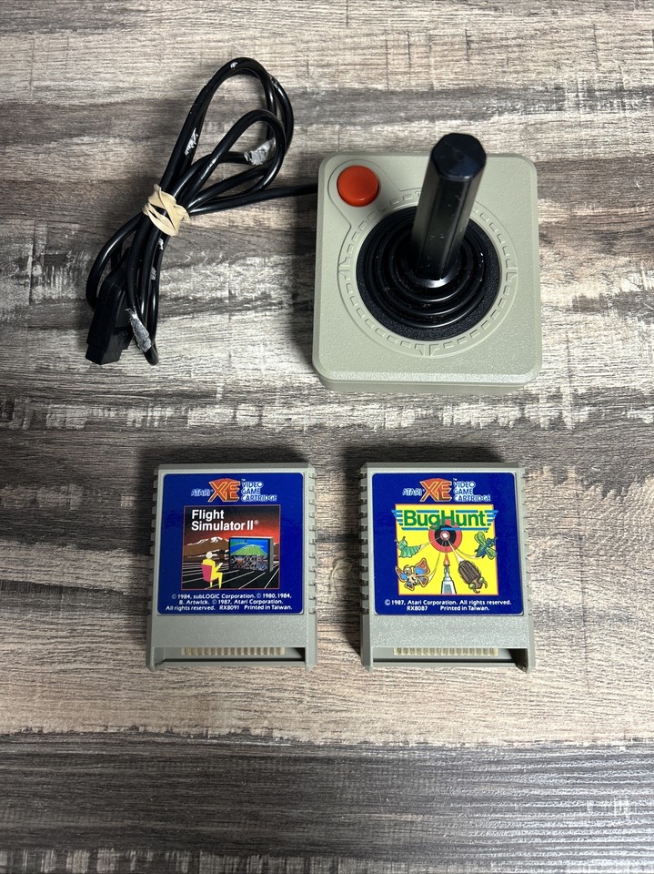 Atari XE Game System CIB Console, Controller, Games, Light Gun ...