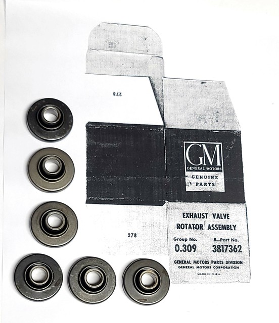 NOS GM Exhaust Valve Rotator Assembly 3817362 Fits Chevrolet 1961-1964 ...