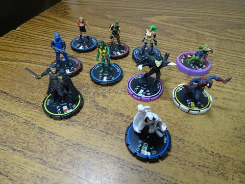 10 pc Heroclix MINIATURE FIGURE LOT #4 | eBay