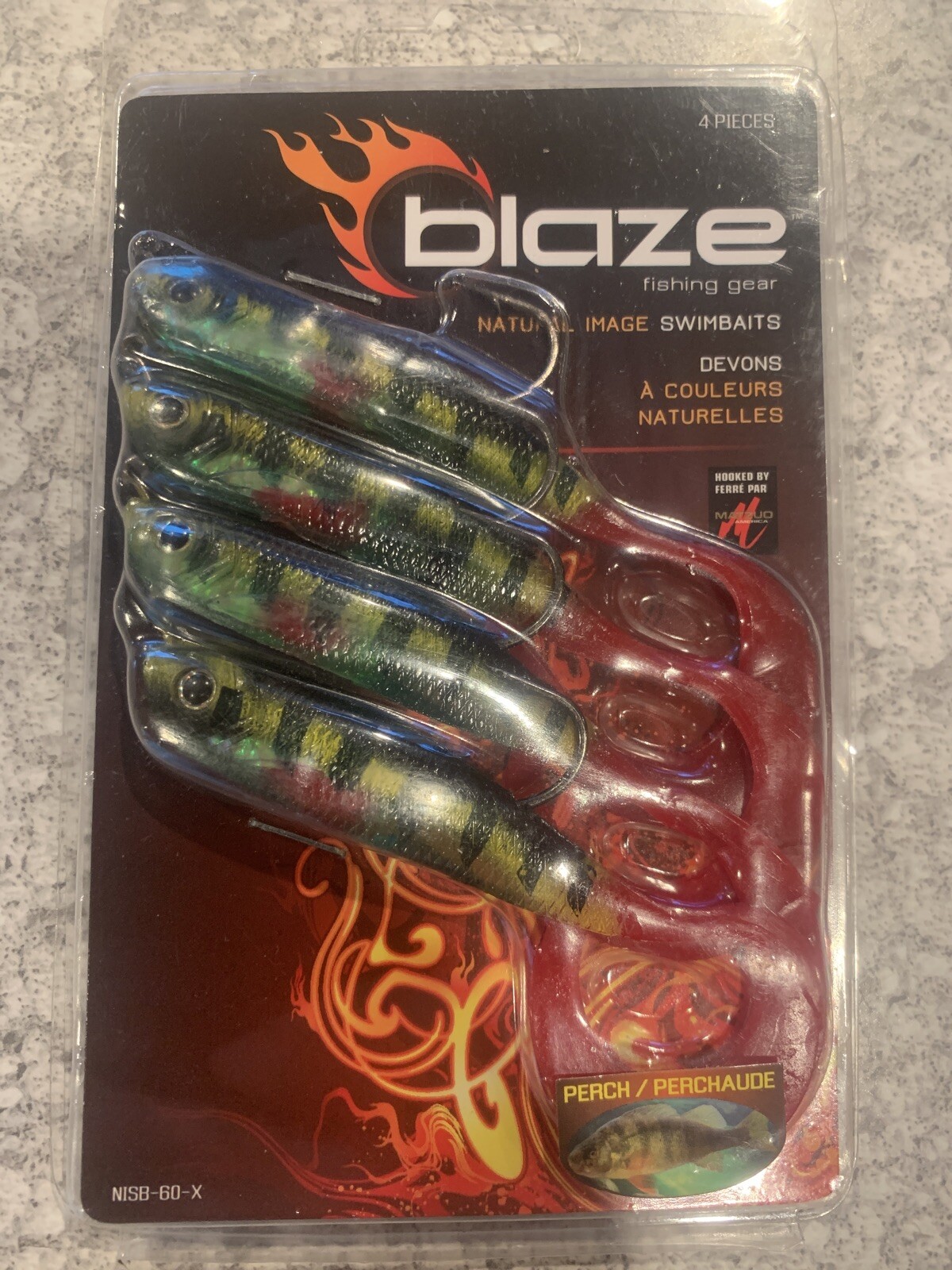 Blaze Natural Image Swimbaits Perch Pattern | eBay