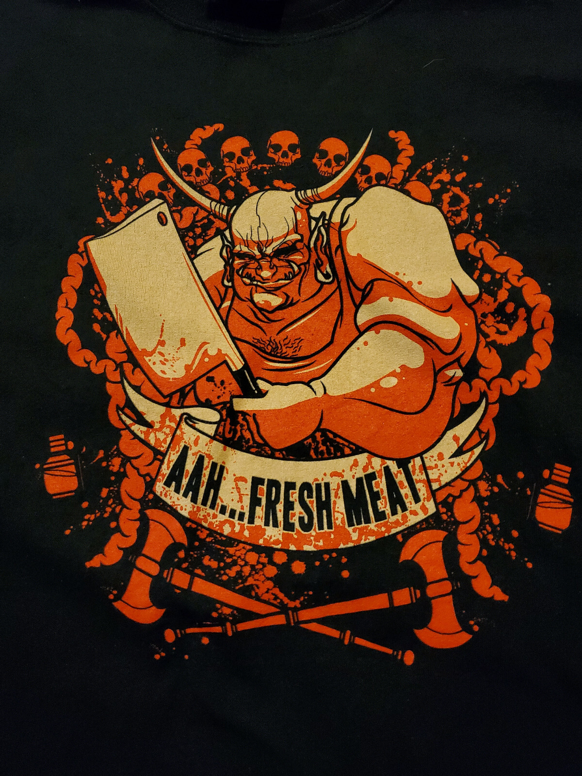 Blizzard The Butcher Diablo T Shirt Fresh Meat Heroes of the Storm Jinx ...