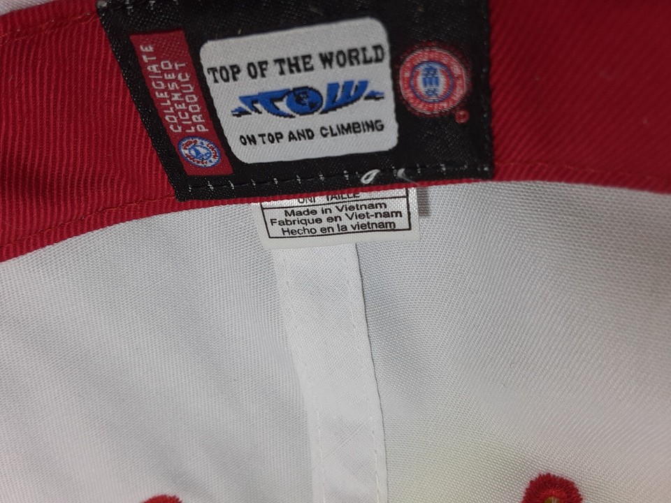 Miami RedHawks Top of the World OSFA Cap Strapback Baseball Hat With ...