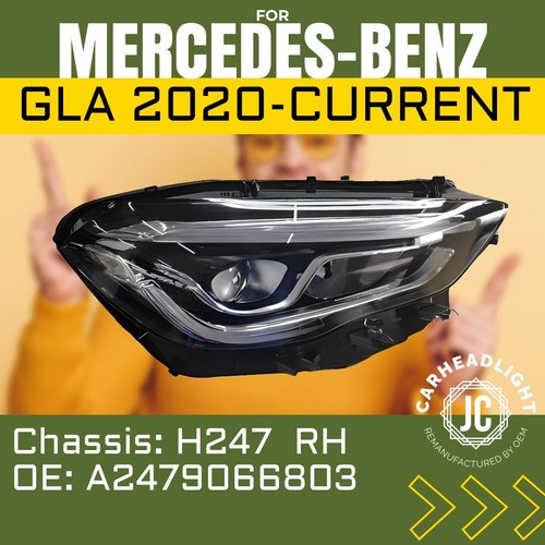 for Mercedes-Benz GLA Headlight ，H247（2020-current)-NEW，Right side ...