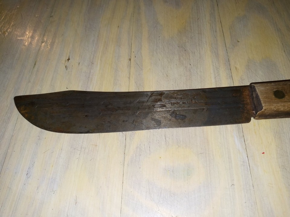 Vintage ForgeCraft Hi Carbon Butcher Knife-8" Blade-1960's | eBay