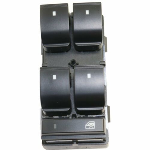 Power Window Switch Front Driver Left Side Black for Chevy LH Hand fits ...