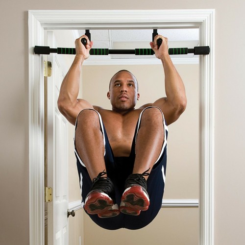 Pull Up Door Frame Steel Exercise Bars - Chin Ups Fitness Push Doorway ...