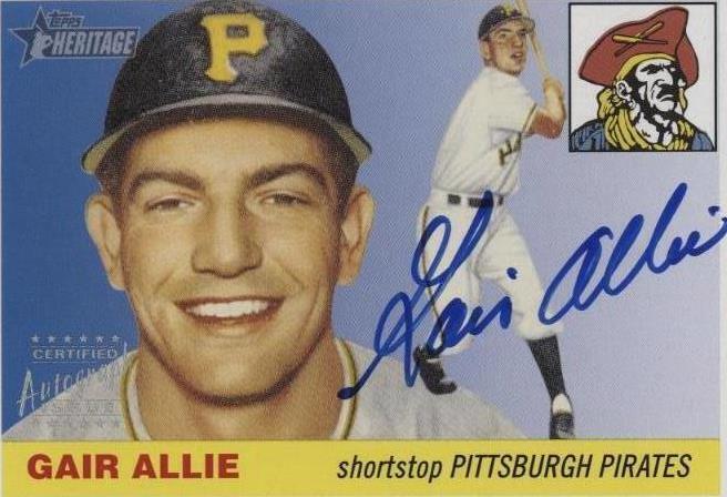 2004 Topps Heritage - Real One Autographs Gair Allie #RO-GA (AU) for ...