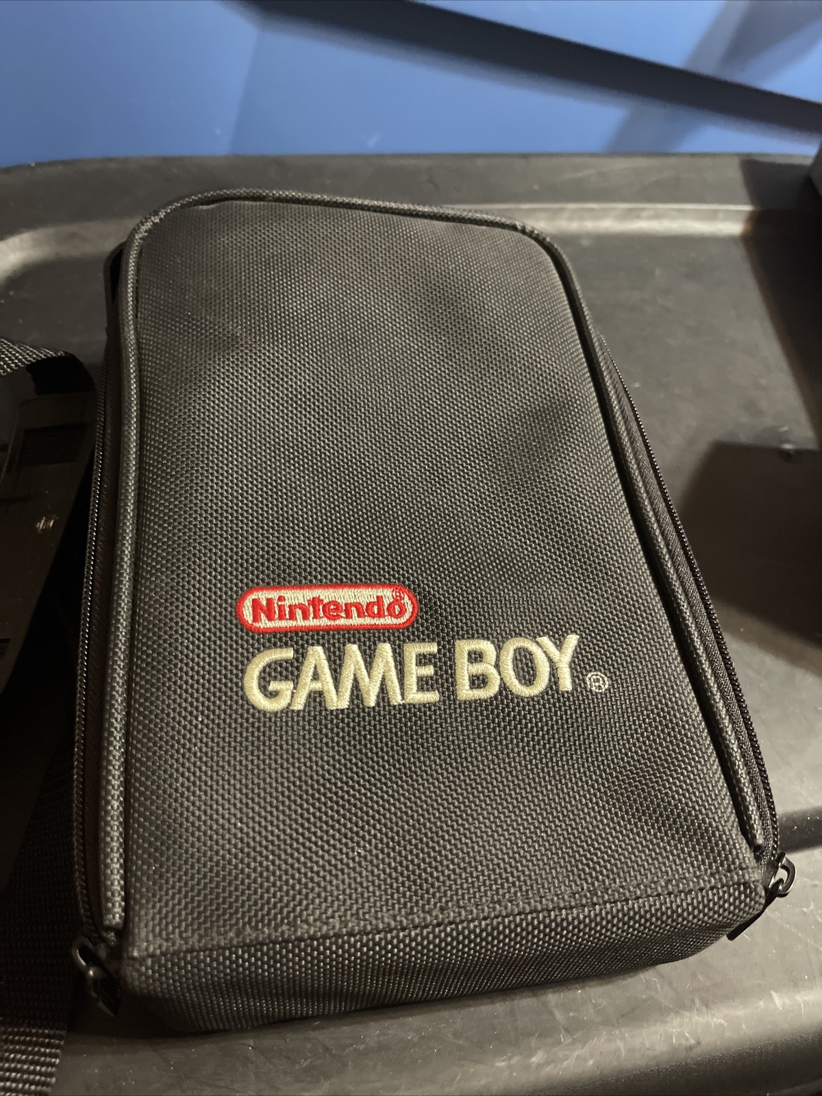 Black Vintage Nintendo Game Boy Carrying Case Travel Bag | eBay