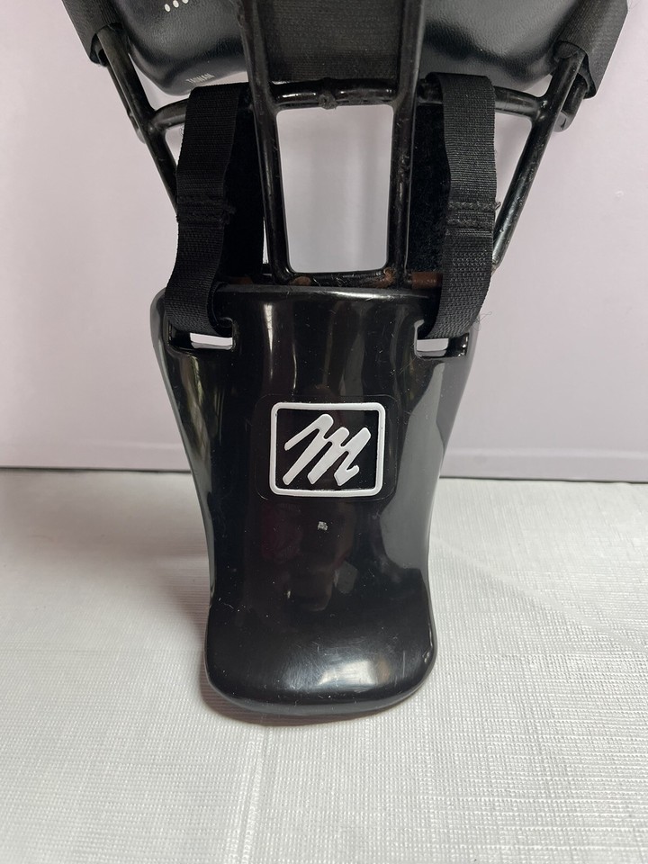 Rawlings Ai1 Baseball Catcher's Helmet, Mask & Mizuno Throat Guard ...