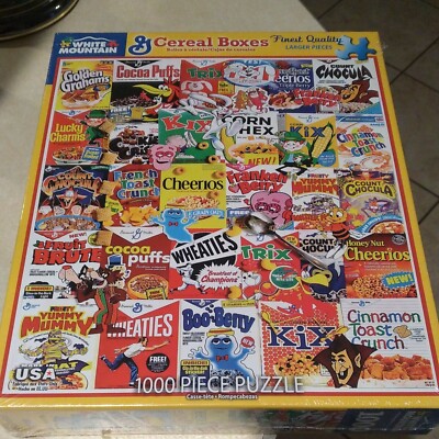 1000 Piece General Mills Cereal Boxes Jigsaw Puzzle | eBay