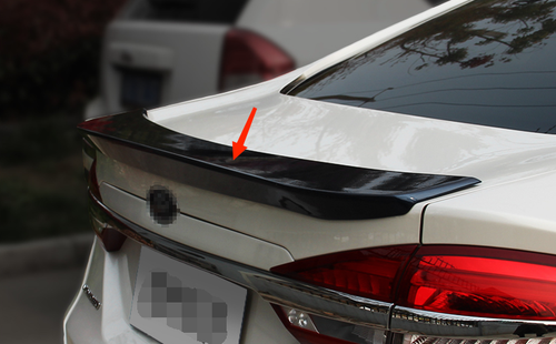 Glossy Black Spoiler Wing For 2013-2018 Ford Fusion Mondeo Sedan 4-Door ...