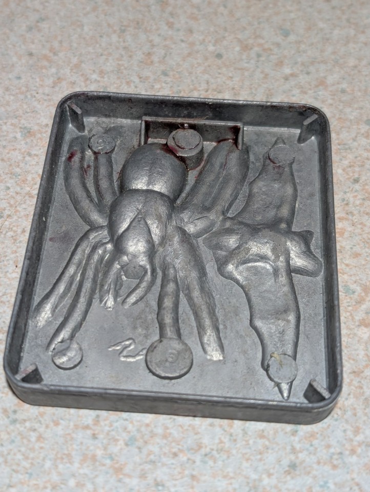 Mattel Creepy Crawler Mold Tarantula And Bat 1964 Model 4477-56-6B | eBay