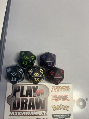 Complete Set of 5 Spindown Dice D20 Outlaws of Thunder Junction MTG ...