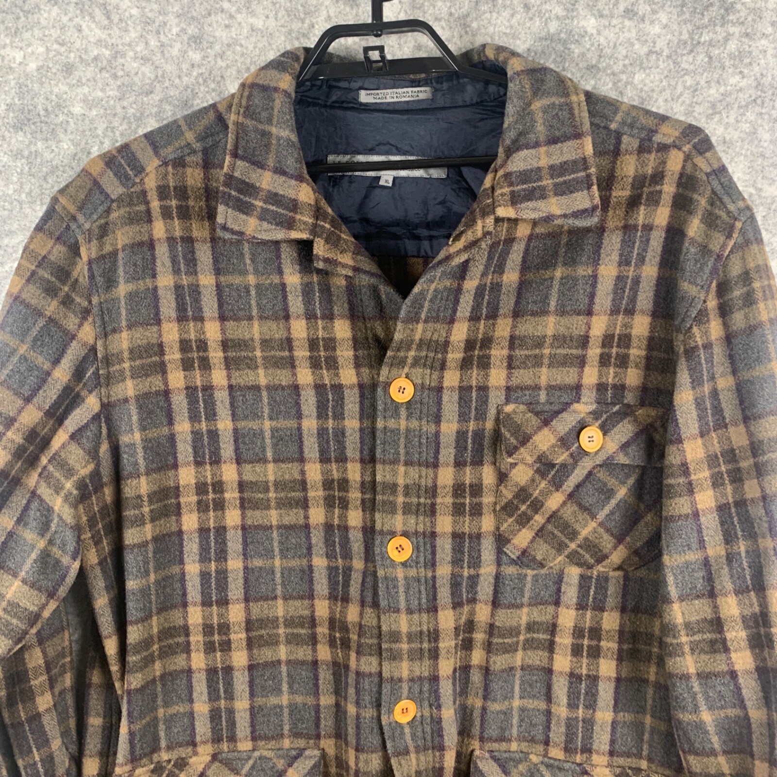 Le Collezioni Structure Shirt Jacket Mens Extra Large… - Gem