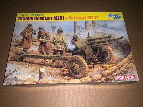 DRAGON 6499 1/35 105mm Howitzer M2A1 & Carriage M2A1 | eBay