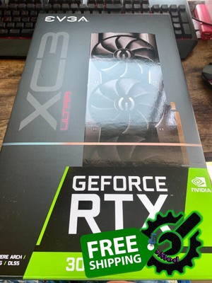 EMPTY BOX ONLY / EVGA GeForce RTX 3070 XC3 ULTRA OC 8GB Graphics Card ...