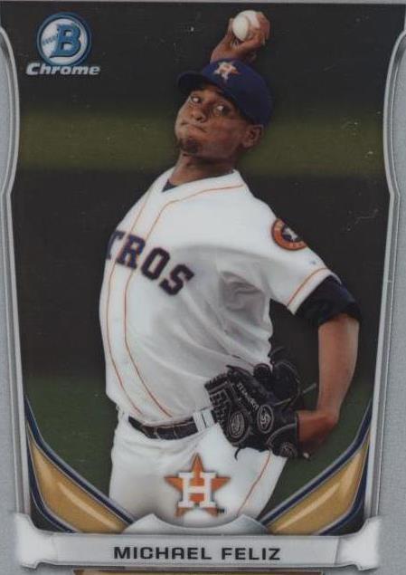 2014 Bowman Draft - Top Prospects Chrome Michael Feliz #CTP-76 (RC) for ...