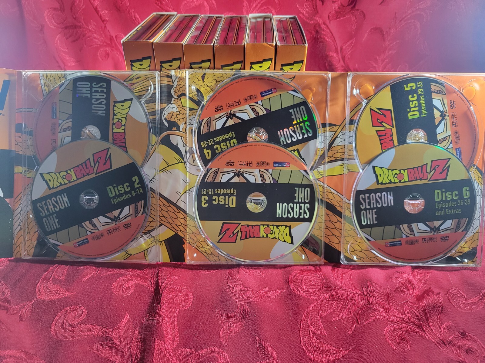 DRAGON BALL Z: Seasons 1-7 (2007-2008) FUNimation, Digitally Remastered ...