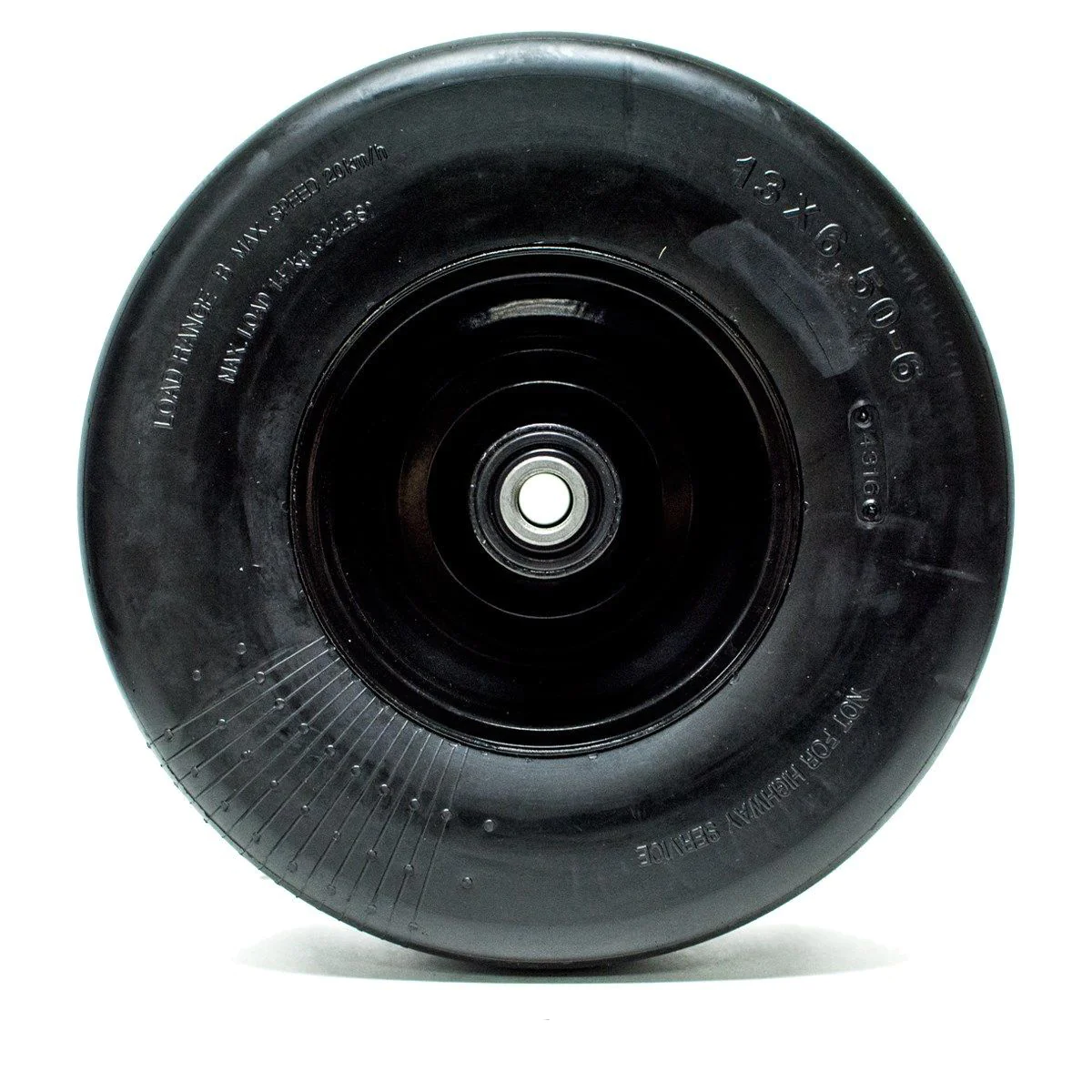 Solid Caster Wheel Flat Free 13X6.5-6 for Toro Z Master Front 633971 ...