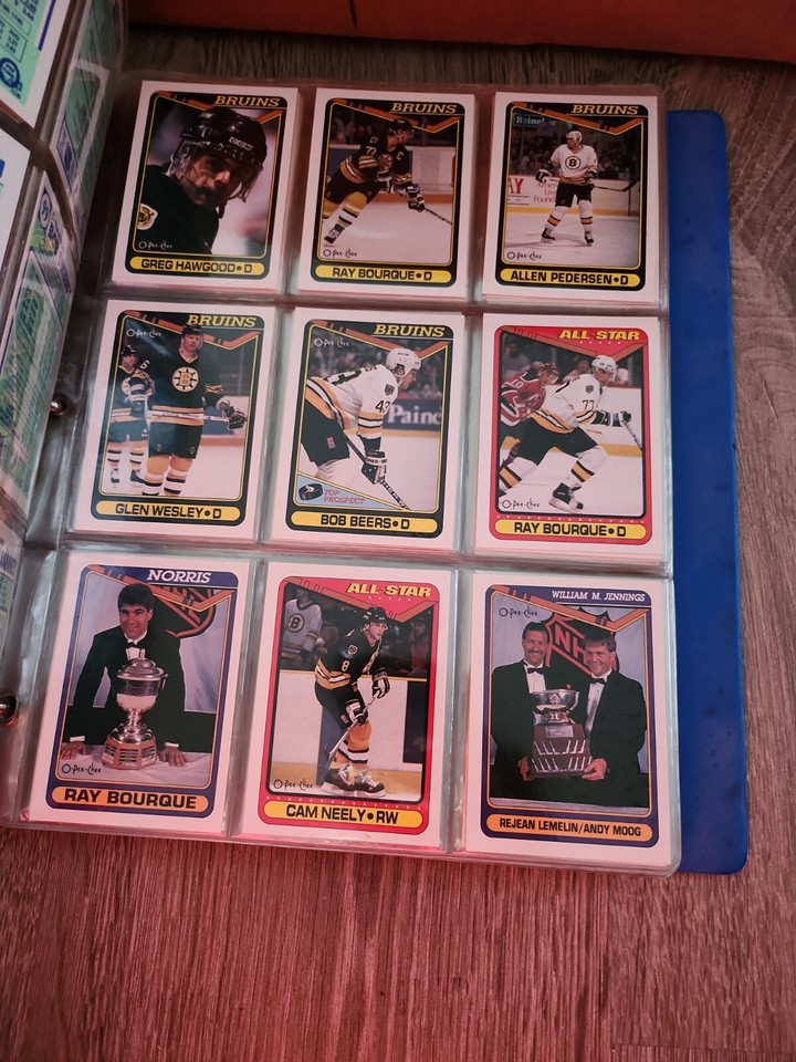 1990-1991 O Pee Chee Complete Set with bonus cards and checklist. Mint ...