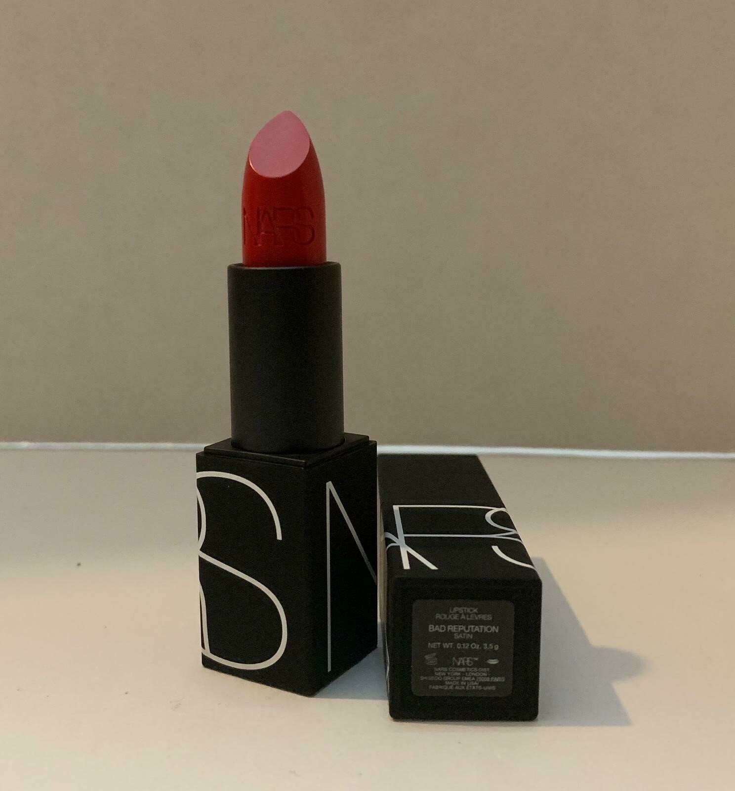 NARS Lipstick Rouge A Levres Full Size 0.12oz /3.4g BAD REPUTATION New ...