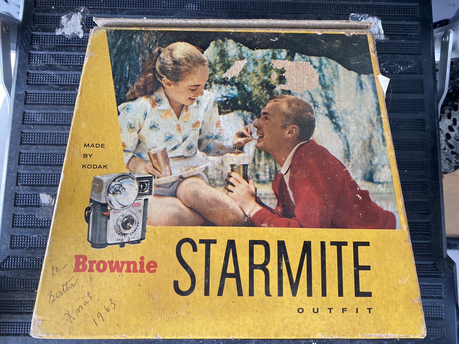 VINTAGE KODAK BROWNIE STARMITE 127 FILM CAMERA - MADE IN U.S.A. STILL ...