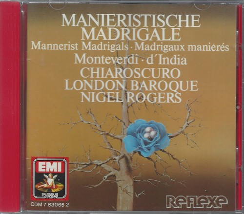 Mannerist Madrigals/Manieristische Madrigale/Madrigaux Manieres - CD ...