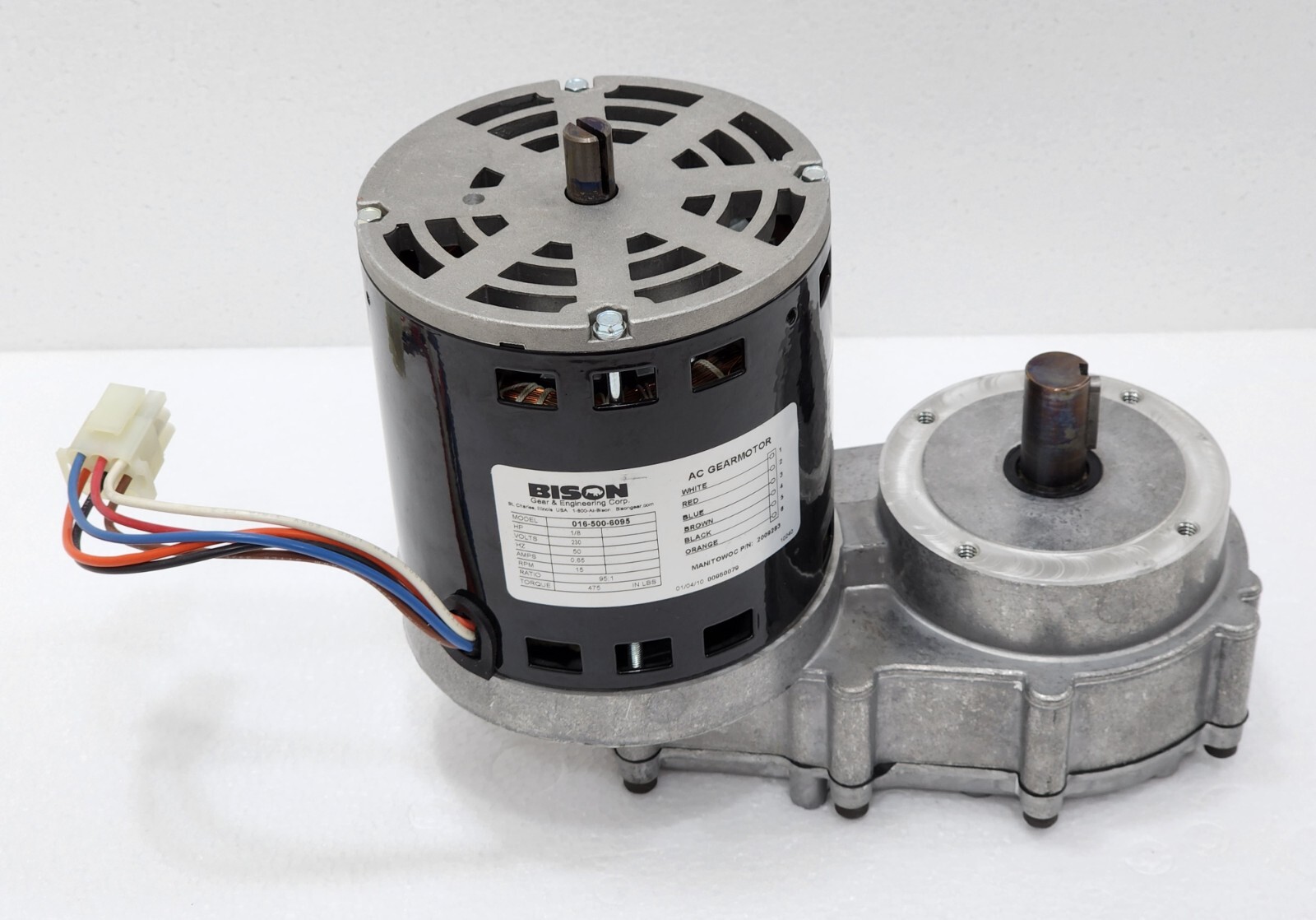 MANITOWOC 000000343 GEAR MOTOR SERVICE KIT 230V 50Hz FOR QC700/QF800 #3 ...
