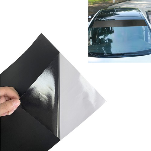 Matte Black Sun Strip Car Windscreen Sunstrip Front Rear Windshield ...