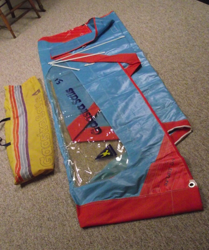 VINTAGE GAASTRA WIND-SURFING SAIL SPORT 5.4 WITH BAG | eBay