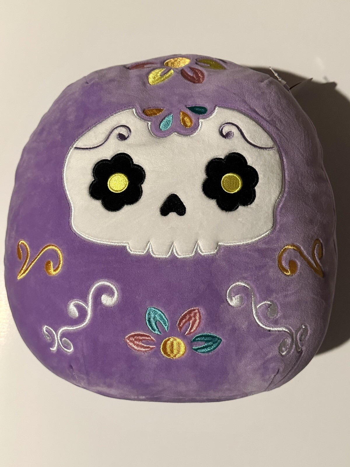 KellyToy Squishmallows 11” Daria Sugar Skull Purple Collectible Plush ...
