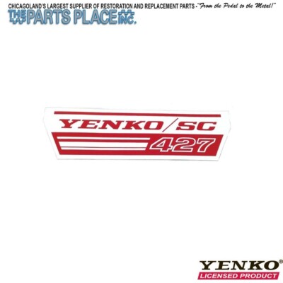 For Chevrolet Cars Valve Cover Decal Yenko SC 427 DC0732 | eBay