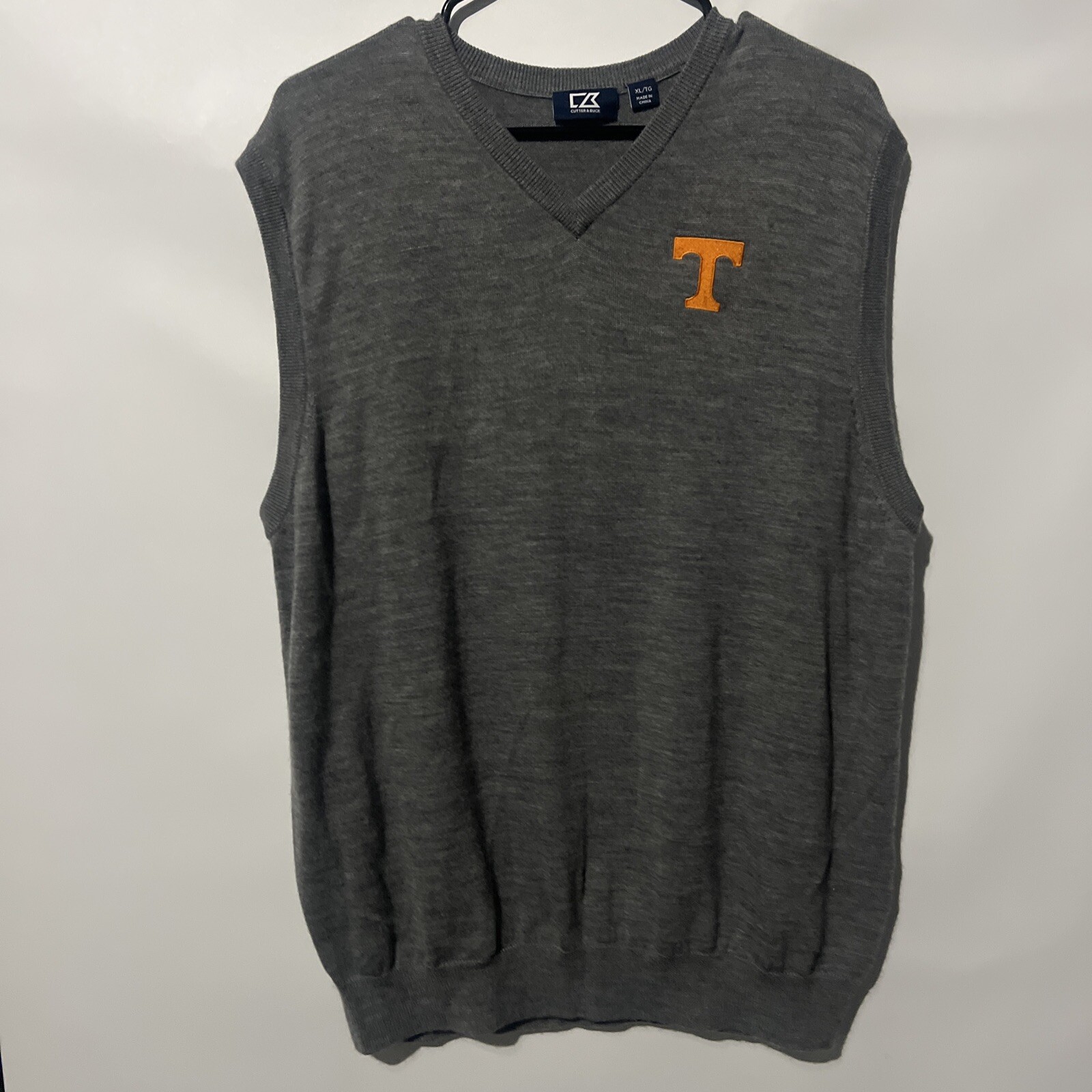 University Of Tennessee Sweater Vest Sleeveless Men's Size XL Light ...