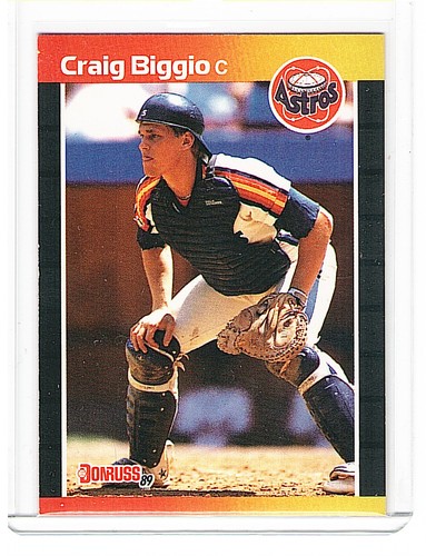 1989 Donruss HOF Craig Biggio Rookie Card #561 Houston Astros RC | eBay