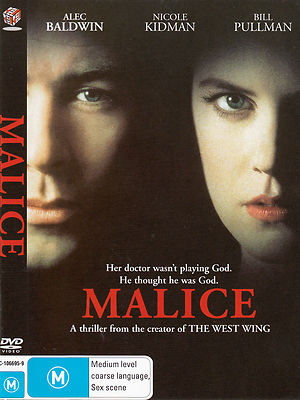 Malice-1993-Alec Baldwin-Movie-DVD | eBay Australia