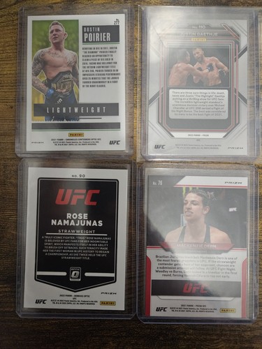 UFC CARD LOT, UFC AUTO PSA 10, ROOKIE CARDS, #'D CARDS, AUTOS, READ ...