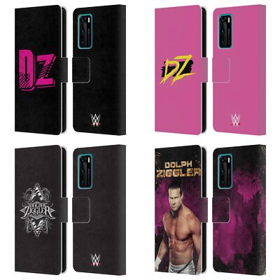 OFFICIAL WWE DOLPH ZIGGLER LEATHER BOOK WALLET CASE COVER FOR HUAWEI ...