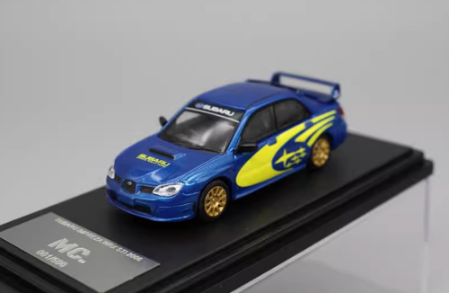 MC 1:64 JDM 2006 Impreza WRX STI 9th GD Rally Sports Model Diecast ...