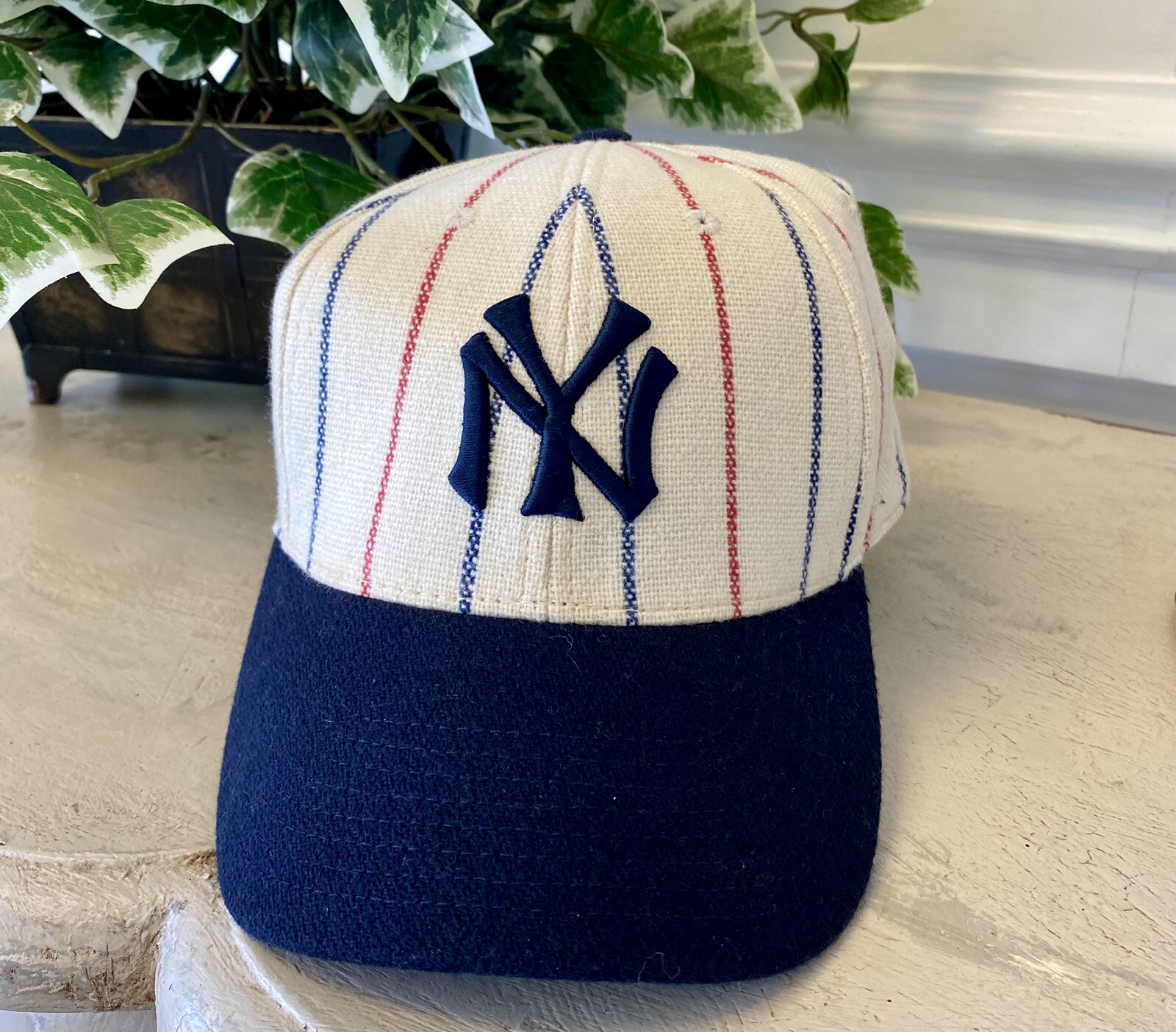 1916 New York Yankees Cooperstown American Needle 1918 Hat Fitted MLB ...