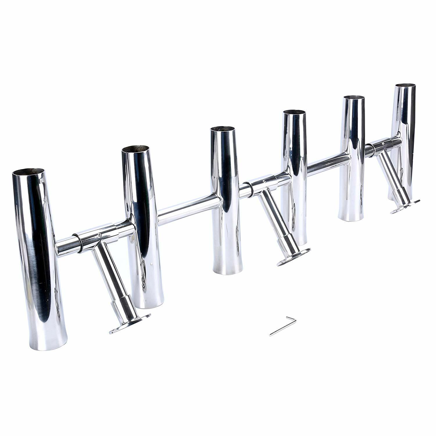 360 Deg Adjustable Stainless Rocket Launcher Rod Holders 4/5/6/7/8 ...