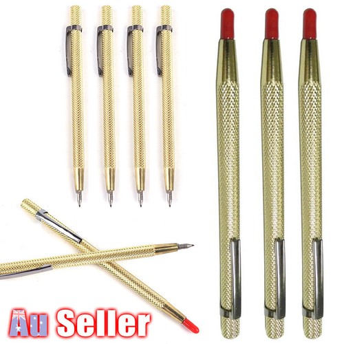 【2pcs】SCRIBE Tool Metal Tungsten Scriber Pen Tipped Engineering Carbide ...
